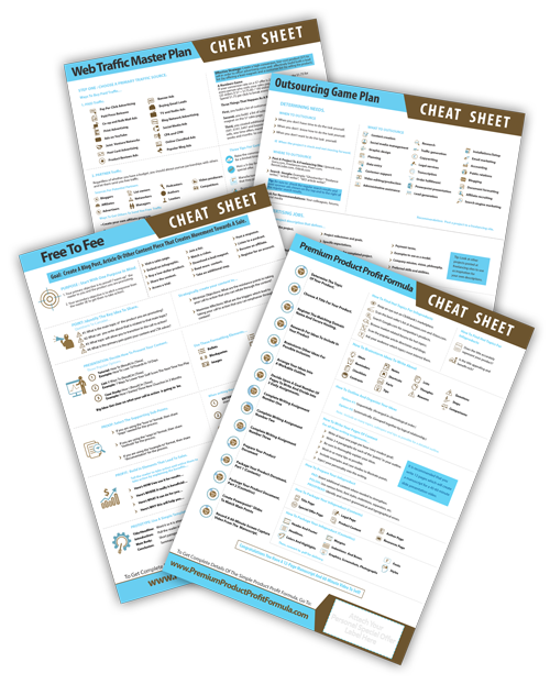 My Cheat Sheets Six Figures A Year